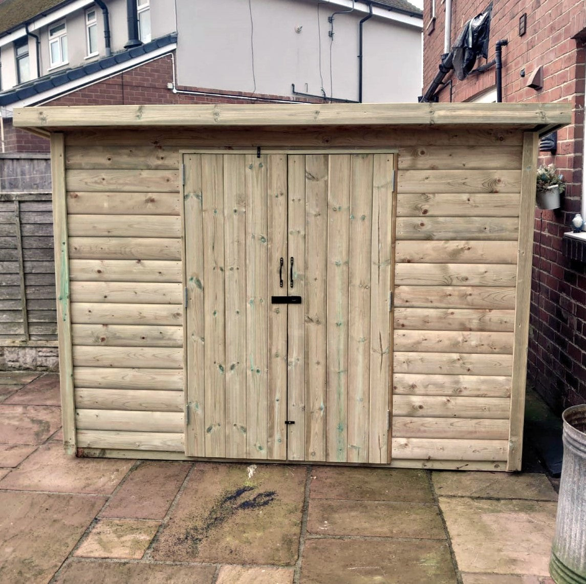 Bike & Tool Shed 8ft x 4ft – Churnet Valley Garden Furniture