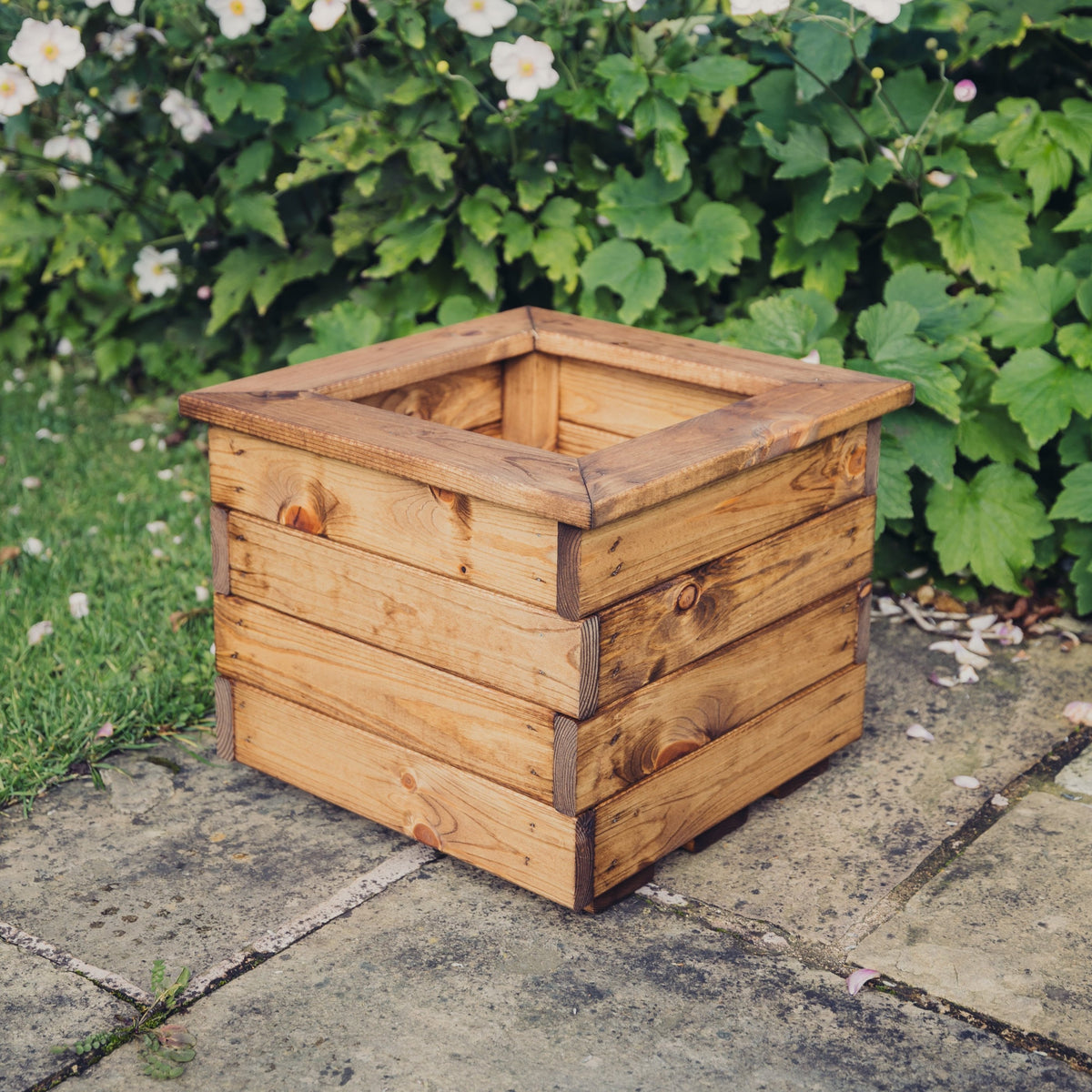 Valley Small Square Planter – Churnet Valley Garden Furniture