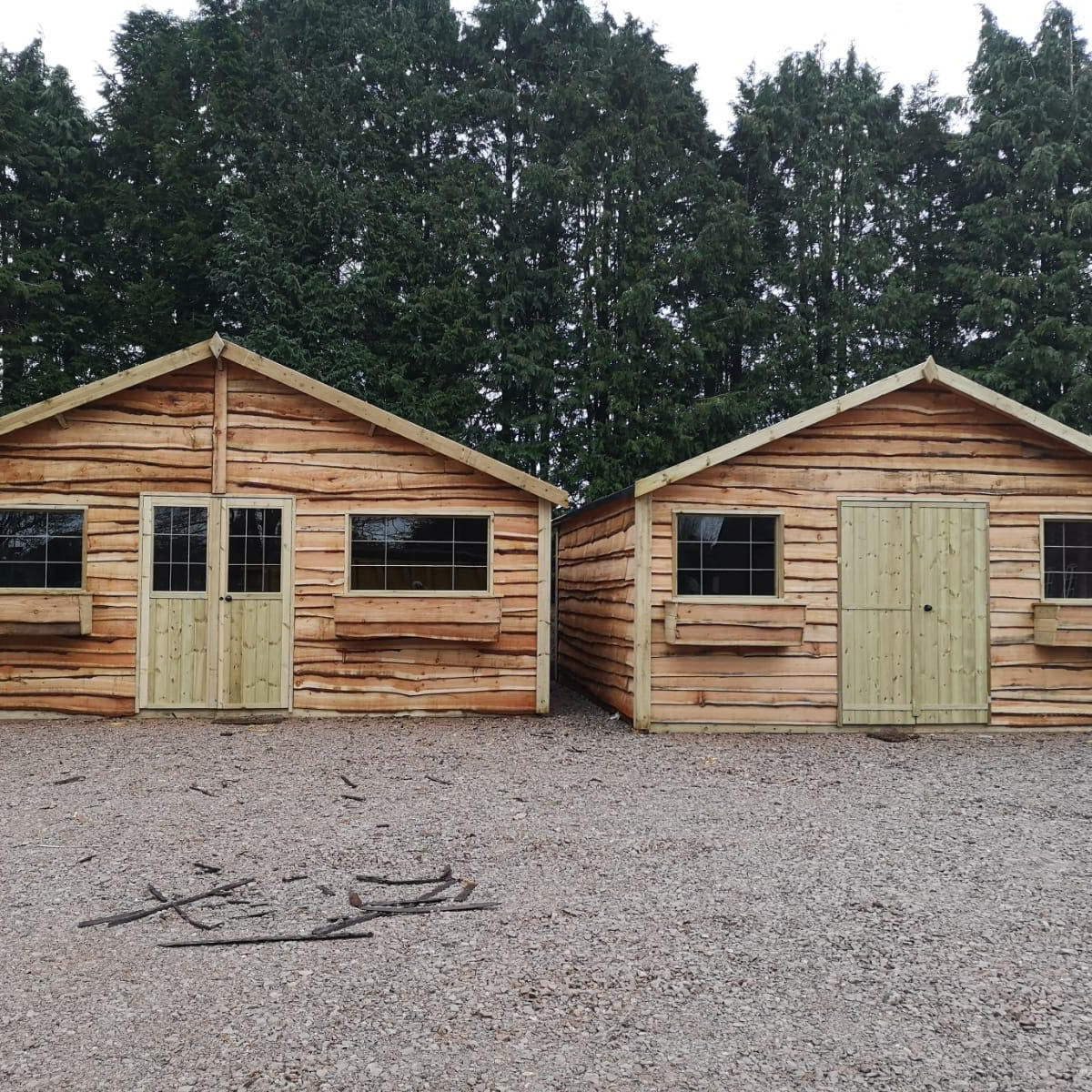 MATLOCK WANEY LAP LOG CABIN – Churnet Valley Garden Furniture